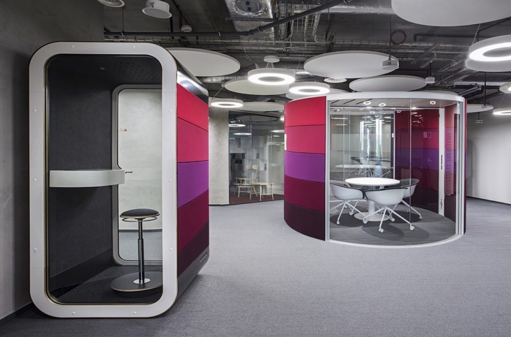 Telephone Conversation Booth, Acoustic Sound, Rooms, Materials